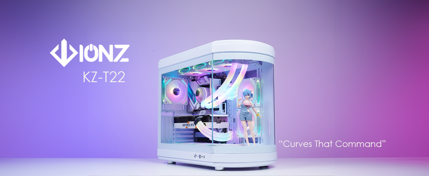 IONZ new KZ-T22 full panoramic PC case – IONZ