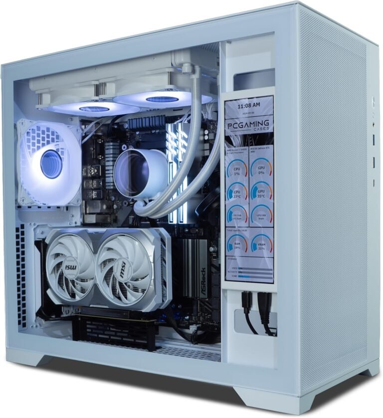 ionz Gaming PC – Desktop Computer, Ryzen 5 5600X, NVIDIA RTX 4060,16GB ...